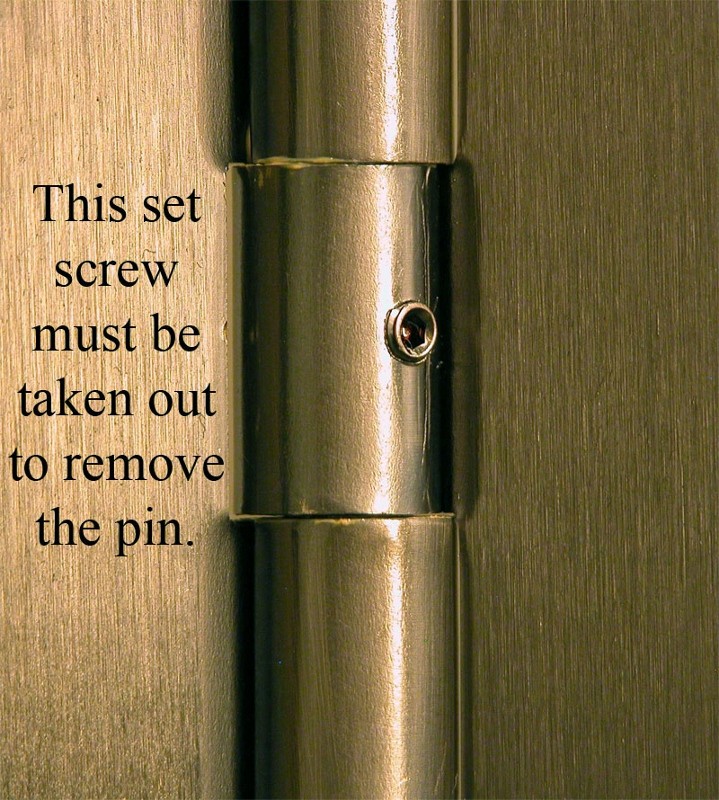 How Do Non Removable Hinge Pins Work at Andre Thompson blog
